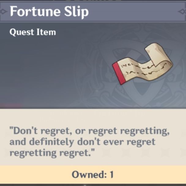 Best fortune slip Genshin Impact | HoYoLAB