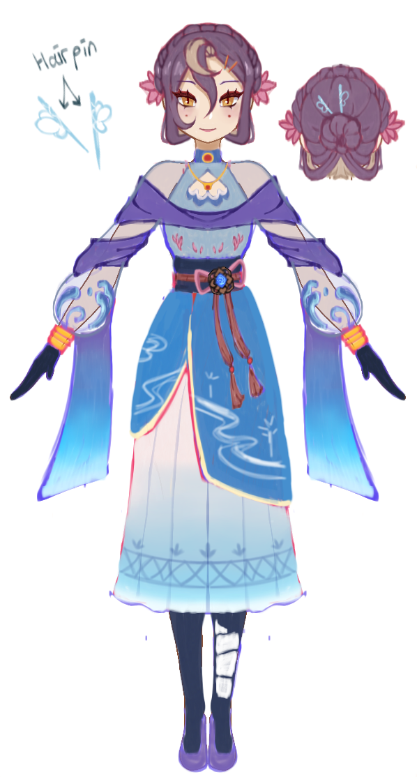 My first genshin oc Genshin Impact | HoYoLAB