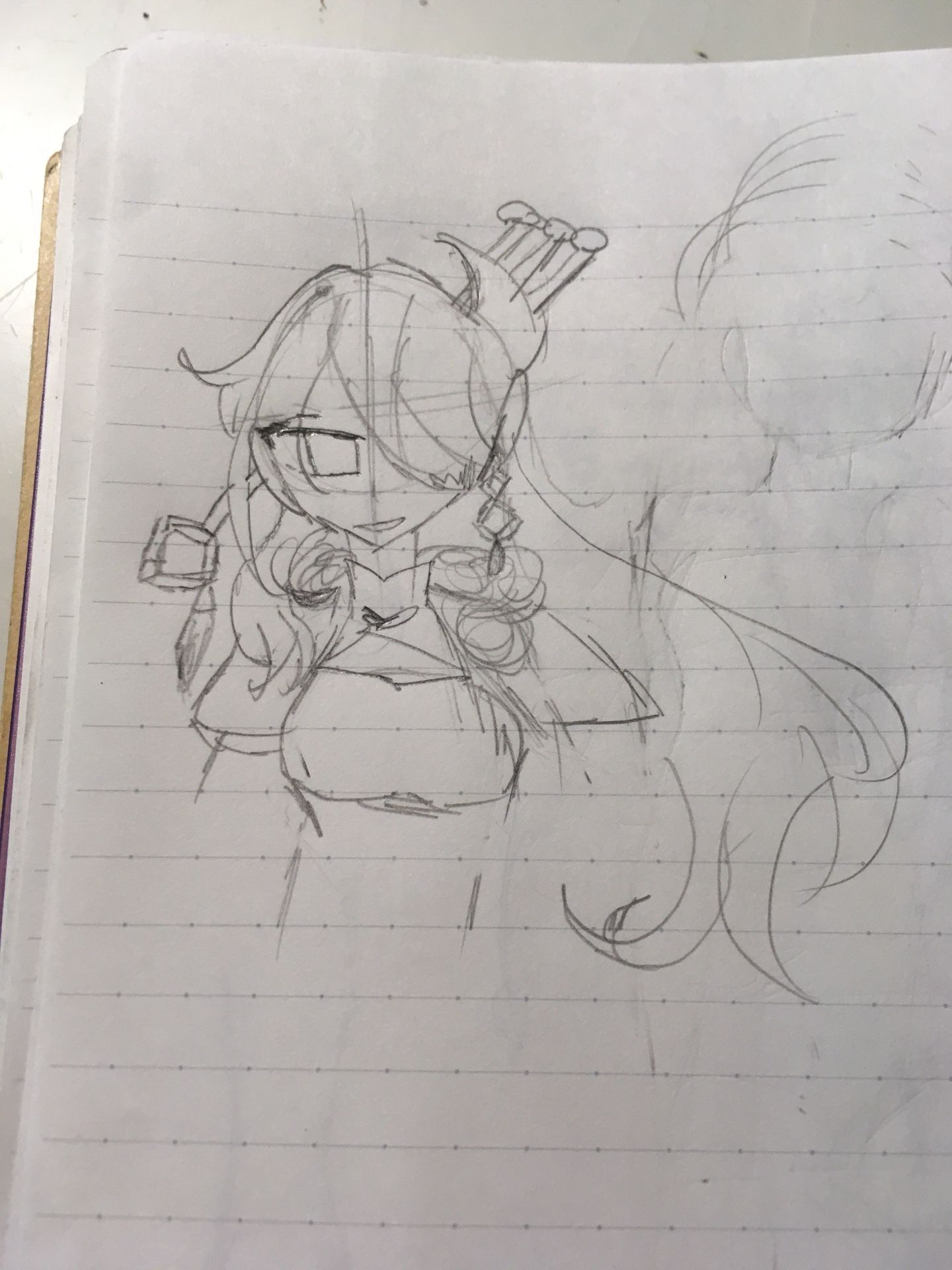 A rushed drawing of beidou Genshin Impact | HoYoLAB