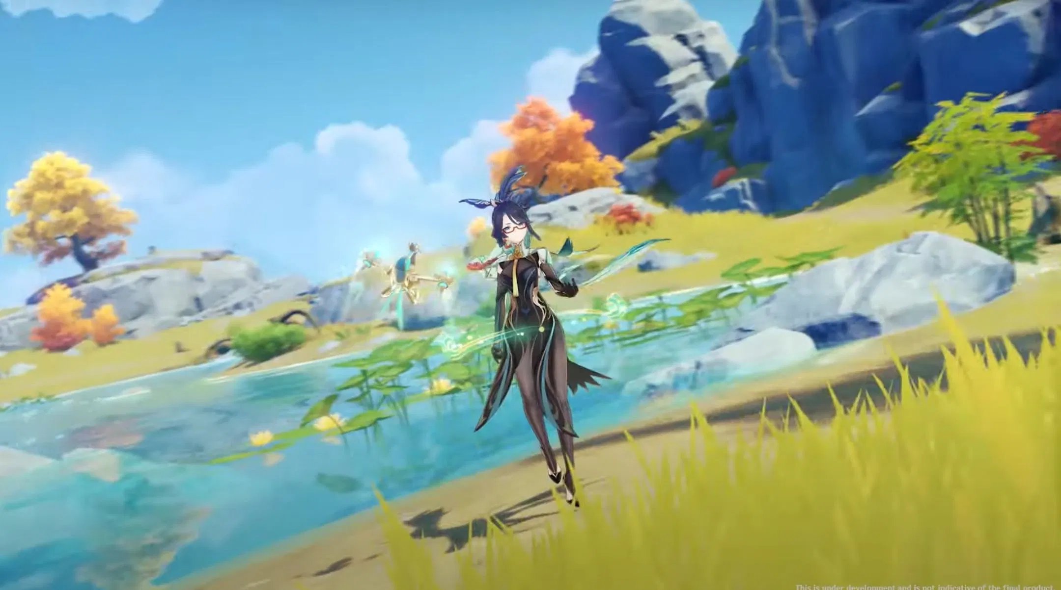 Xianyun first ingame look plus concept art Genshin Impact | HoYoLAB