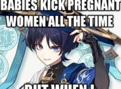 more scara and wanderer memes that are rotting in my gallery Genshin ...