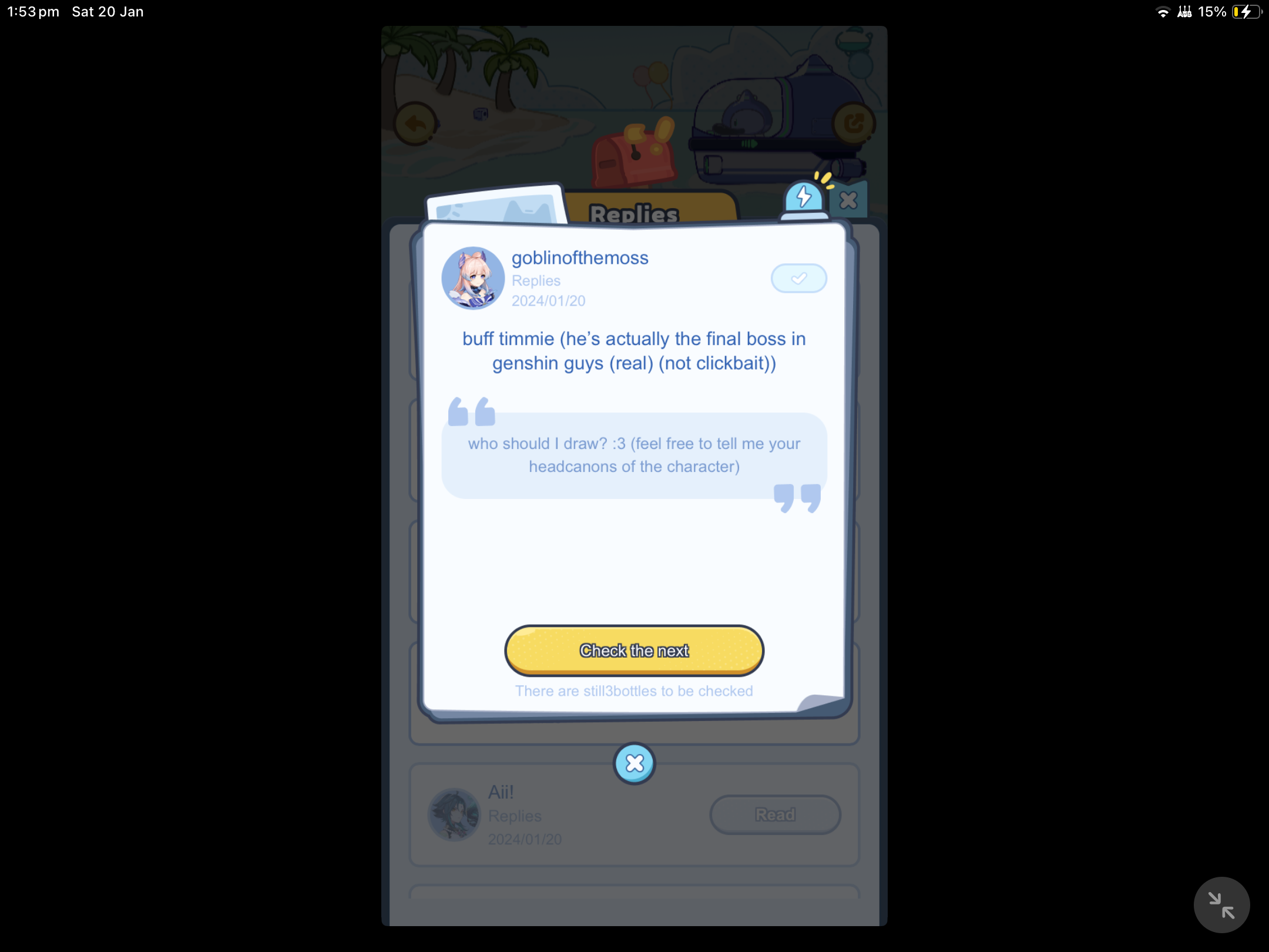 BottleMi art: Buff timmie Genshin Impact | HoYoLAB