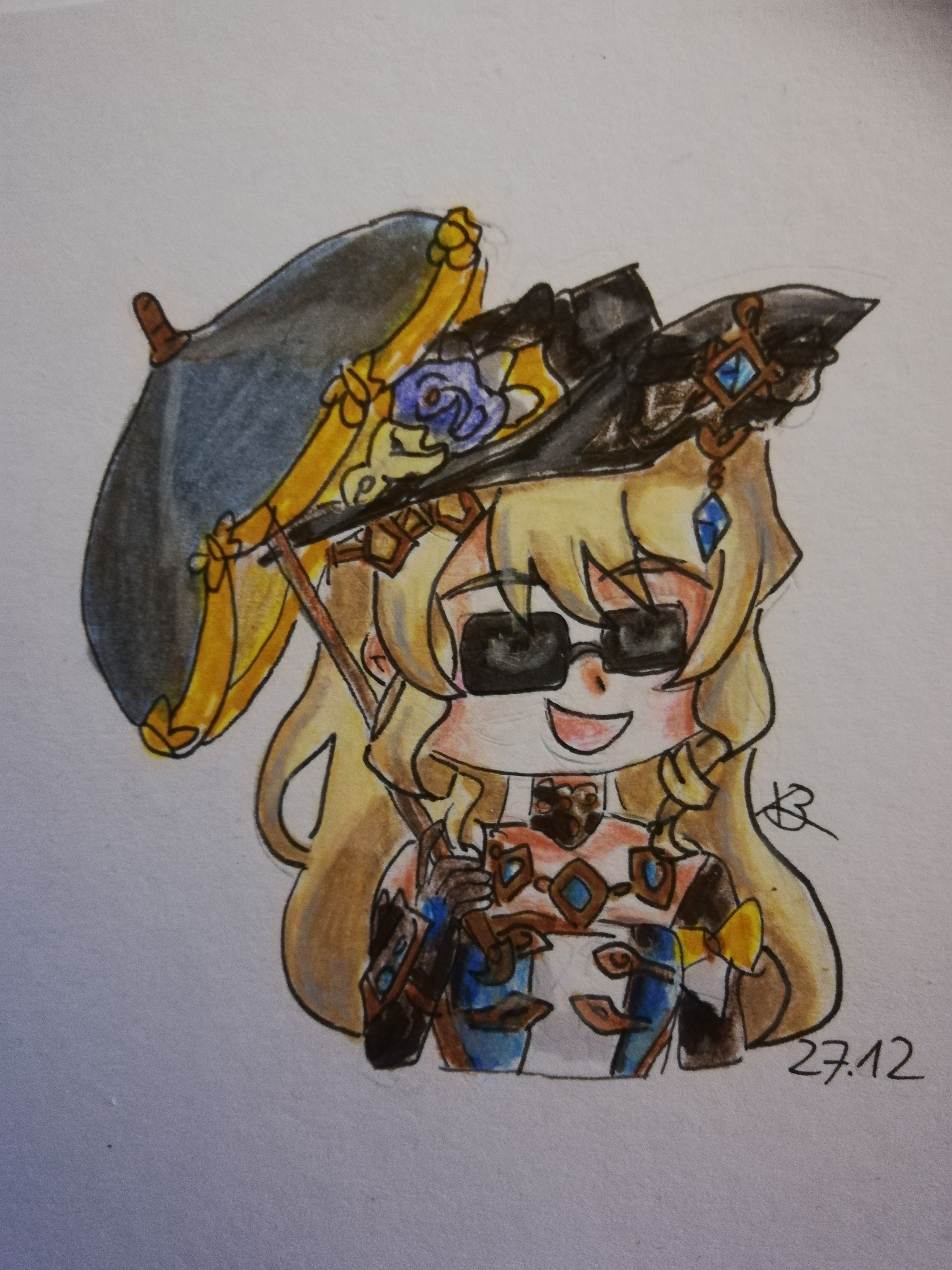 Navia Sticker Genshin Impact | HoYoLAB