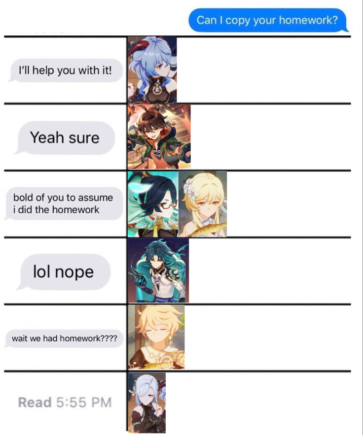 When you want Chevruse so Hoyo gives you Mona + Meme Genshin Impact | HoYoLAB