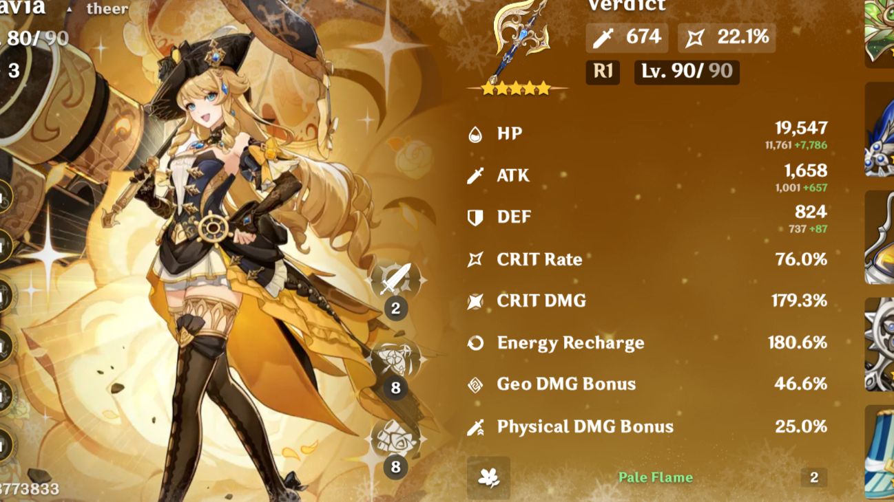 NAVIA BUILD. HOW DOES IT LOOK? Genshin Impact | HoYoLAB