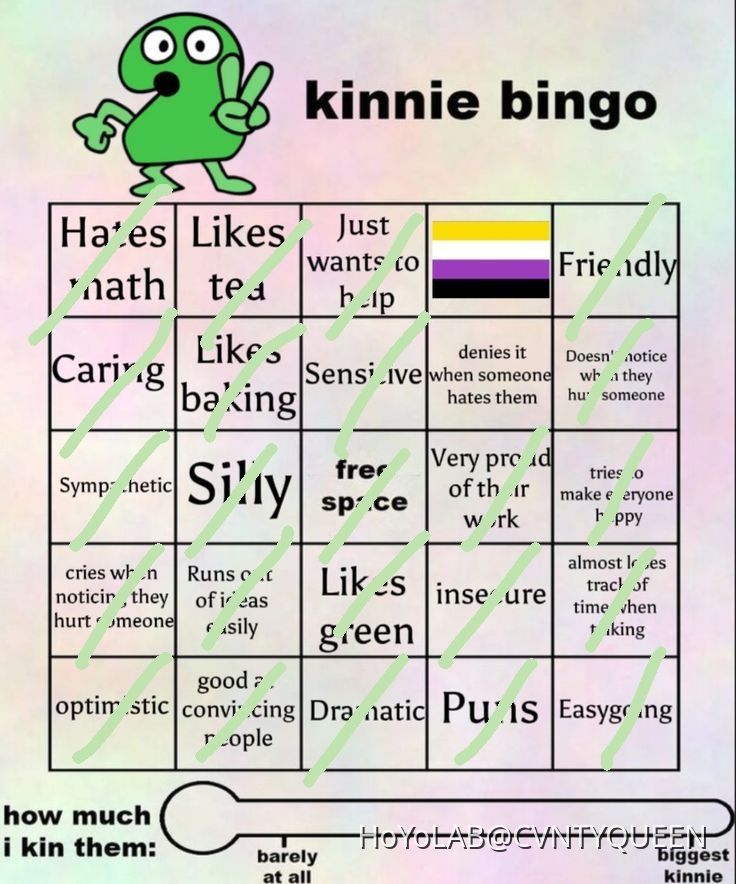 uhhhhhhh gays heres osc kin bingos anyways give me kin bingos any plez ...