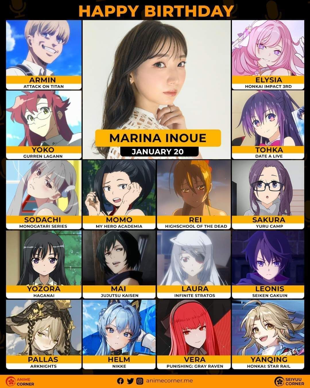 Chút mừng sinh nhật dv lòng tiếng cho elyisa cơ mà.... Honkai Impact ...