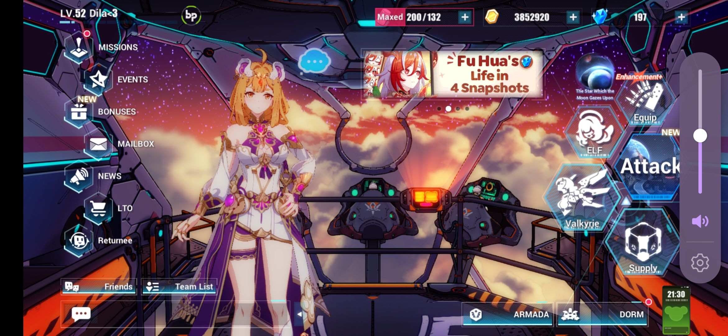 how do I change the character that's on the main screen? Honkai Impact ...