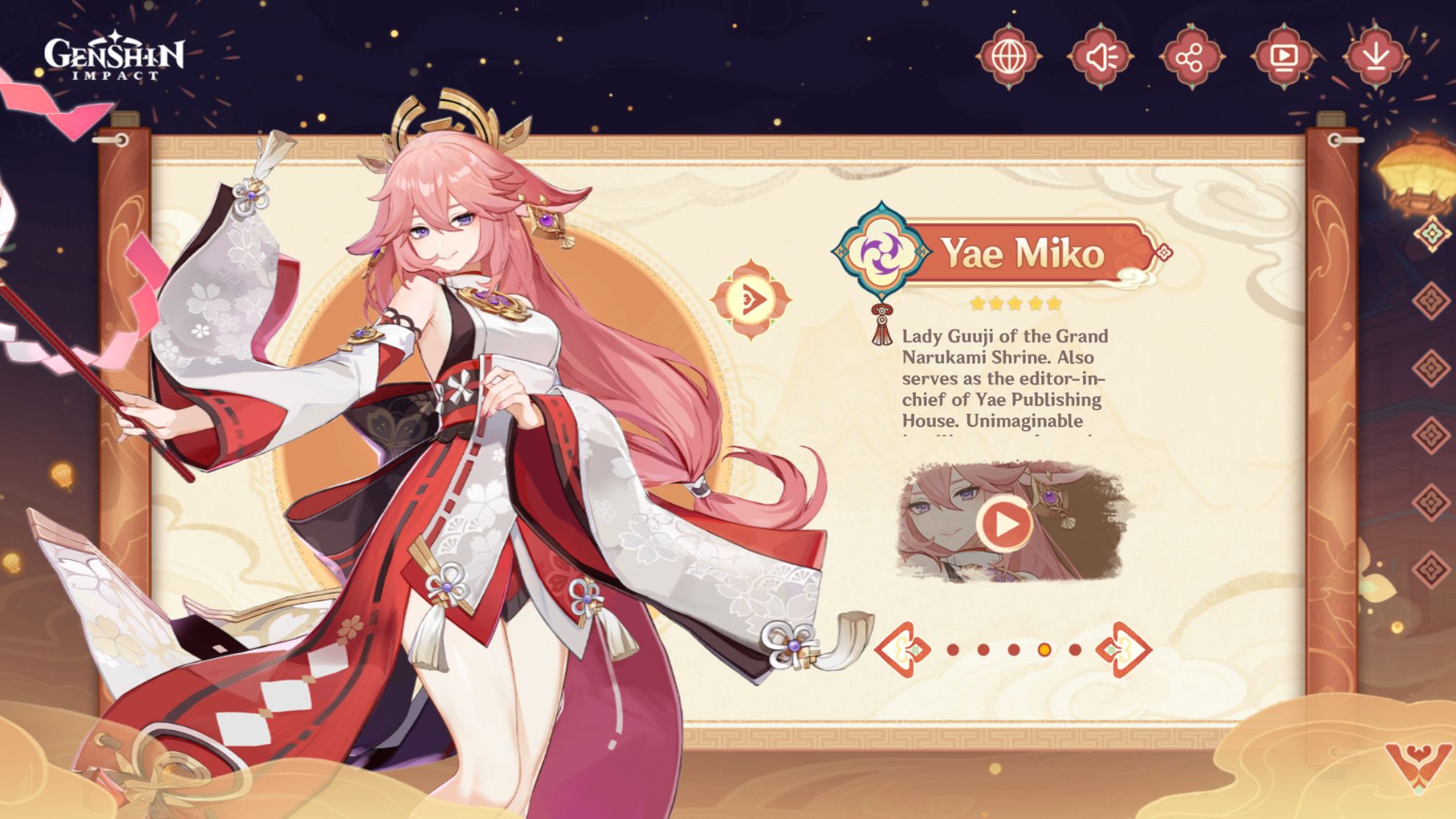 Yea miko 🐰🐰 Genshin Impact | HoYoLAB