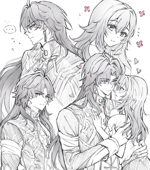 Blade x Stelle ~ (@senasolumi) Honkai: Star Rail | HoYoLAB