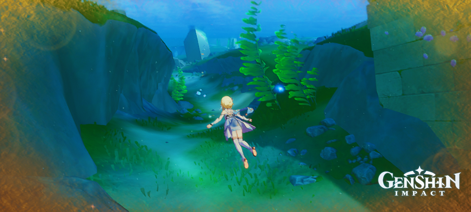 i can finally go under water!!! Genshin Impact | HoYoLAB