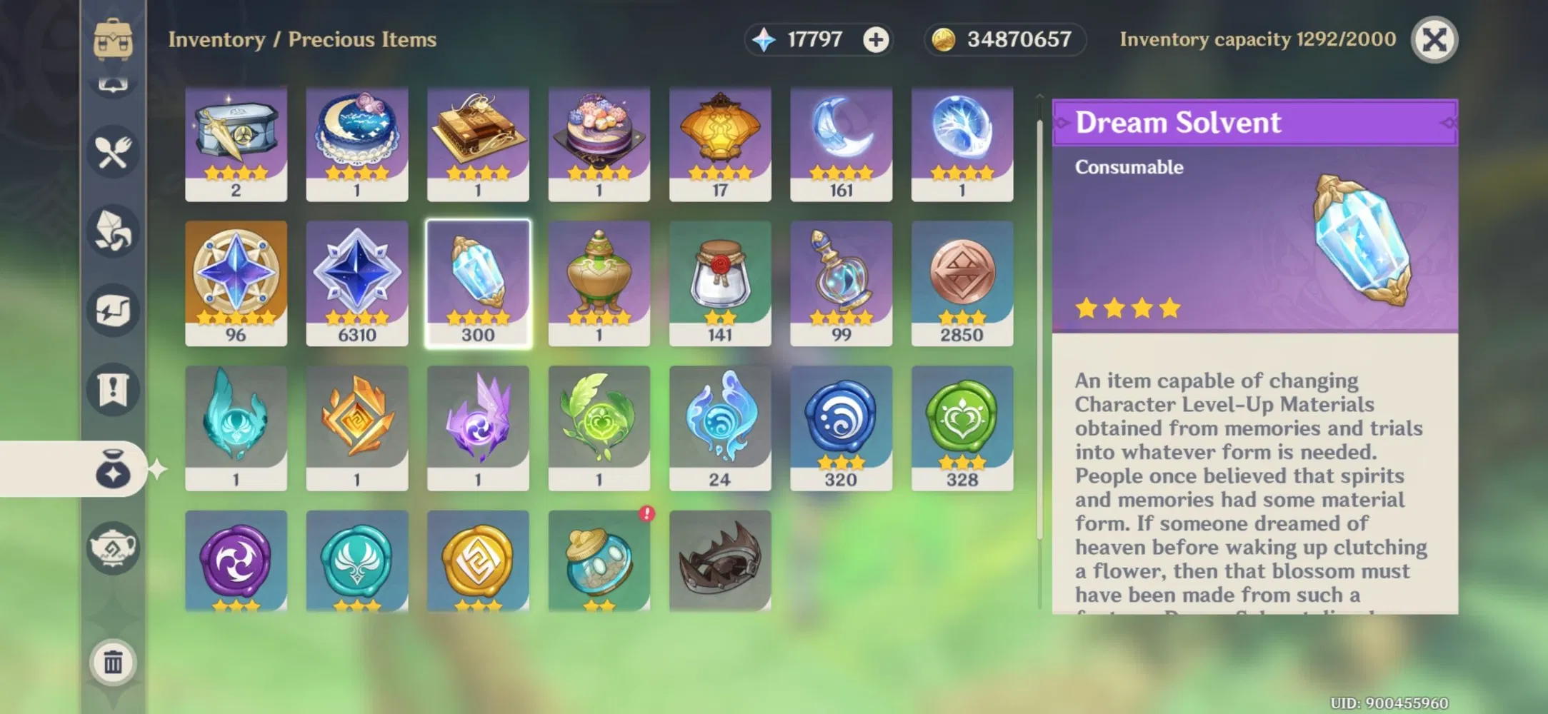 300 DREAM SOLVENTS Genshin Impact | HoYoLAB