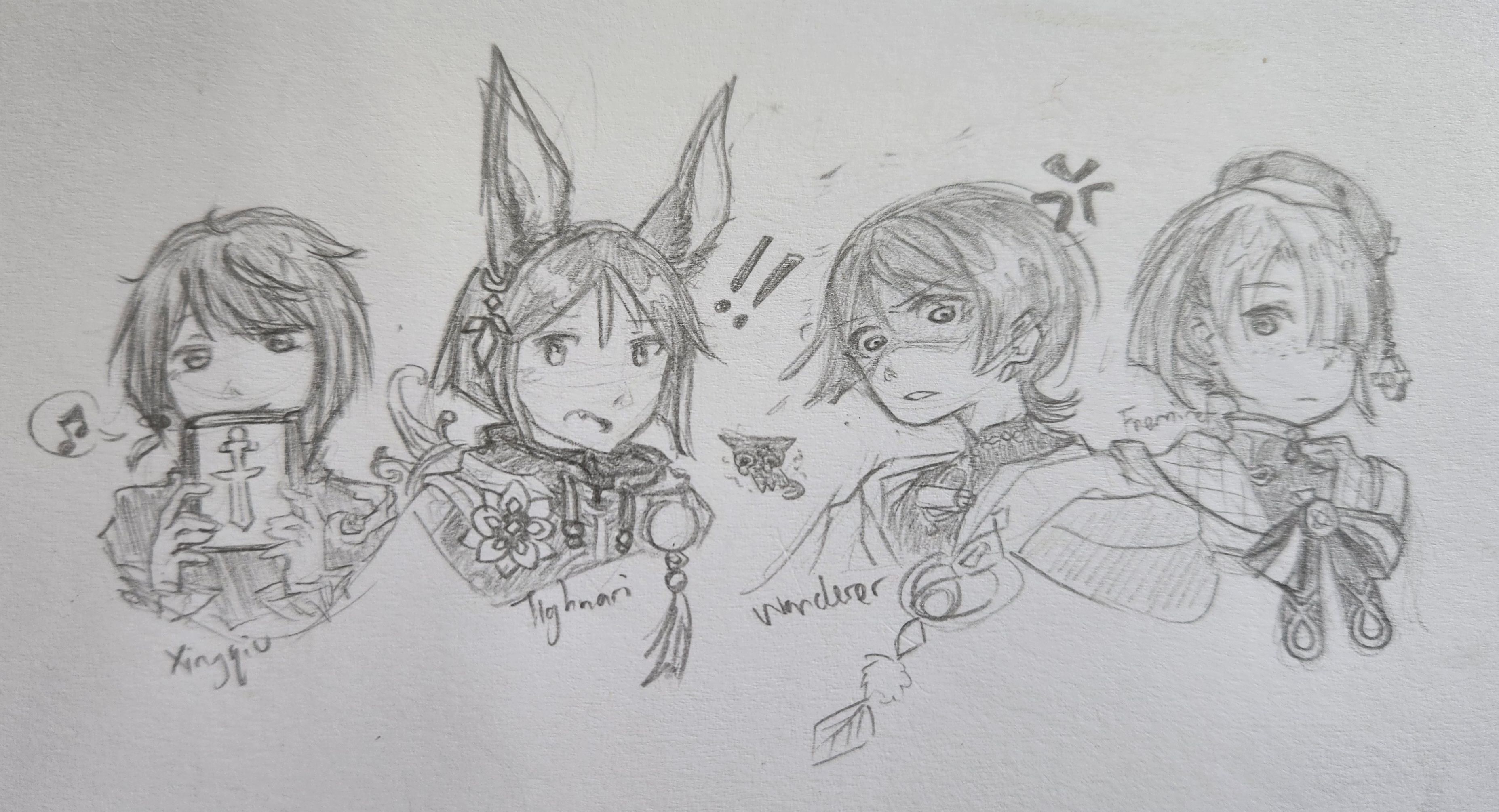 Familiar Hairstyles Genshin Impact | HoYoLAB
