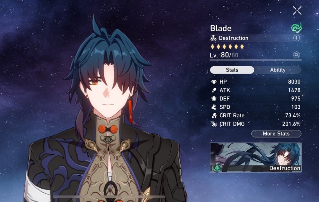 Blade Build with Hyperspeed Bronya Honkai: Star Rail | HoYoLAB