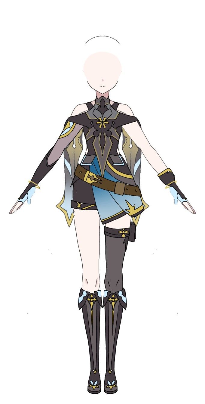 Character creation Outfit idea 2/3 Genshin Impact | HoYoLAB