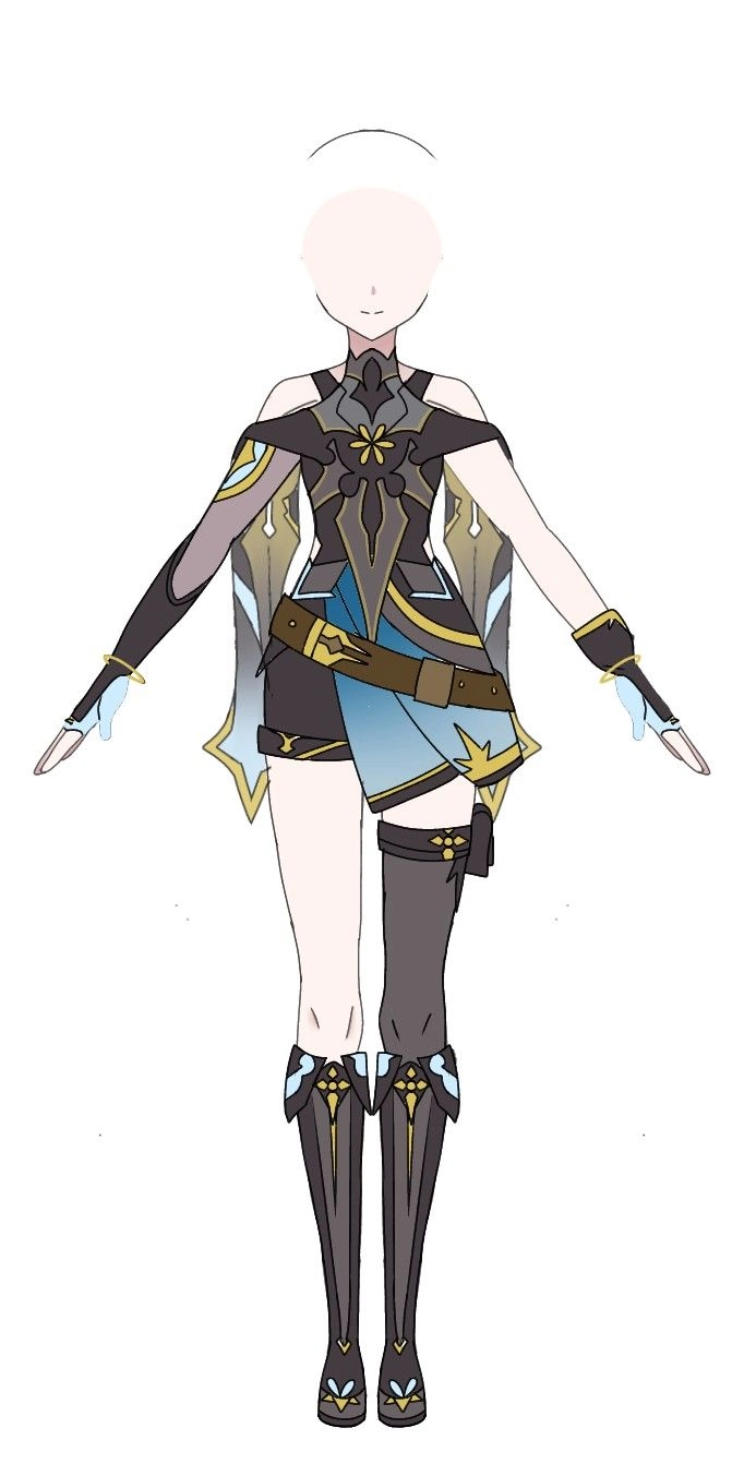 Character creation Outfit idea 2/3 Genshin Impact | HoYoLAB