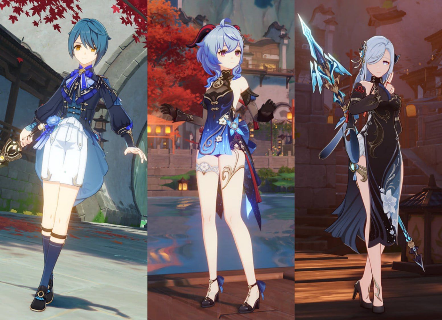 These outfits are amazing ️ Genshin Impact | HoYoLAB