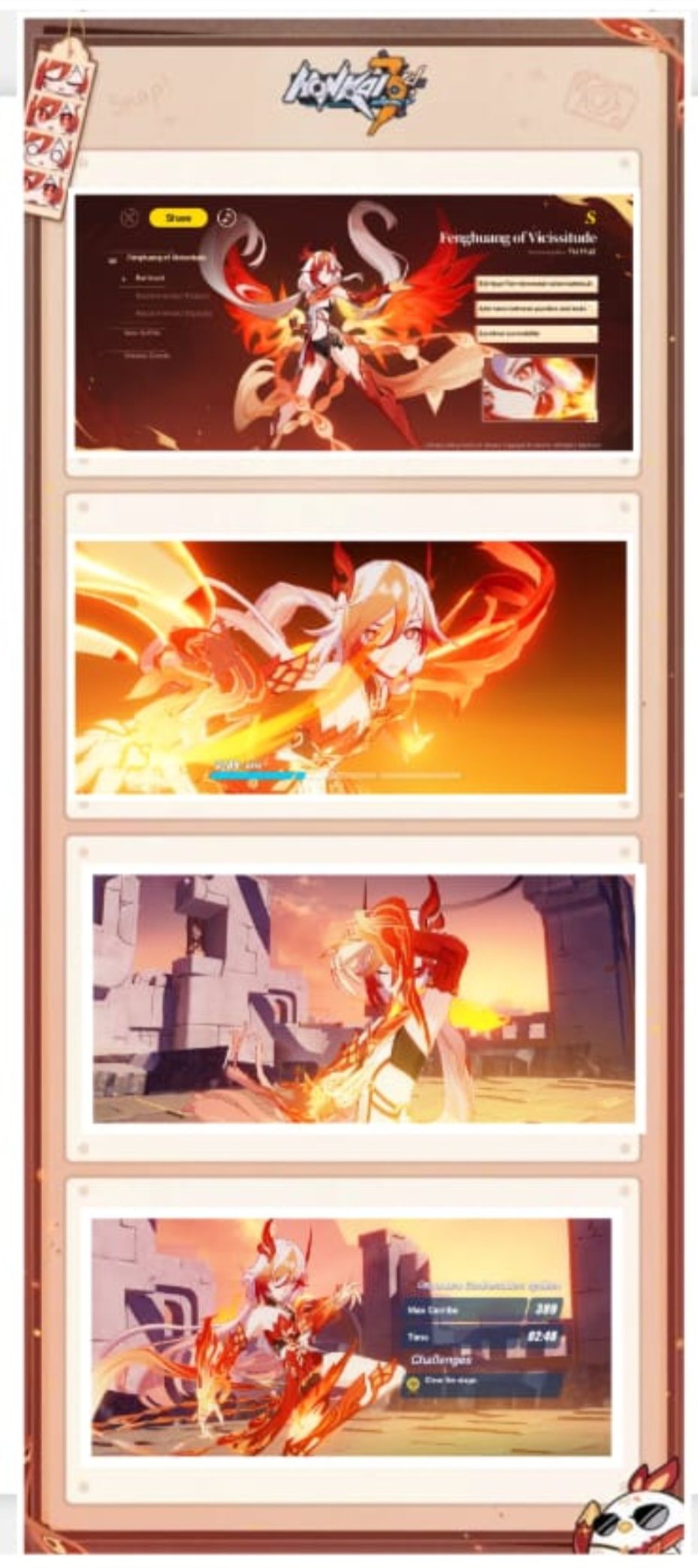 Fu Hua Feng Huang is most beautiful girl Honkai Impact 3rd | HoYoLAB