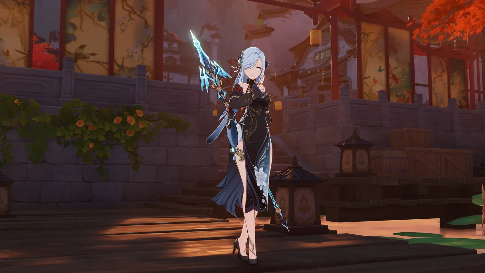 Shenhe skin is so pretty!! Genshin Impact | HoYoLAB