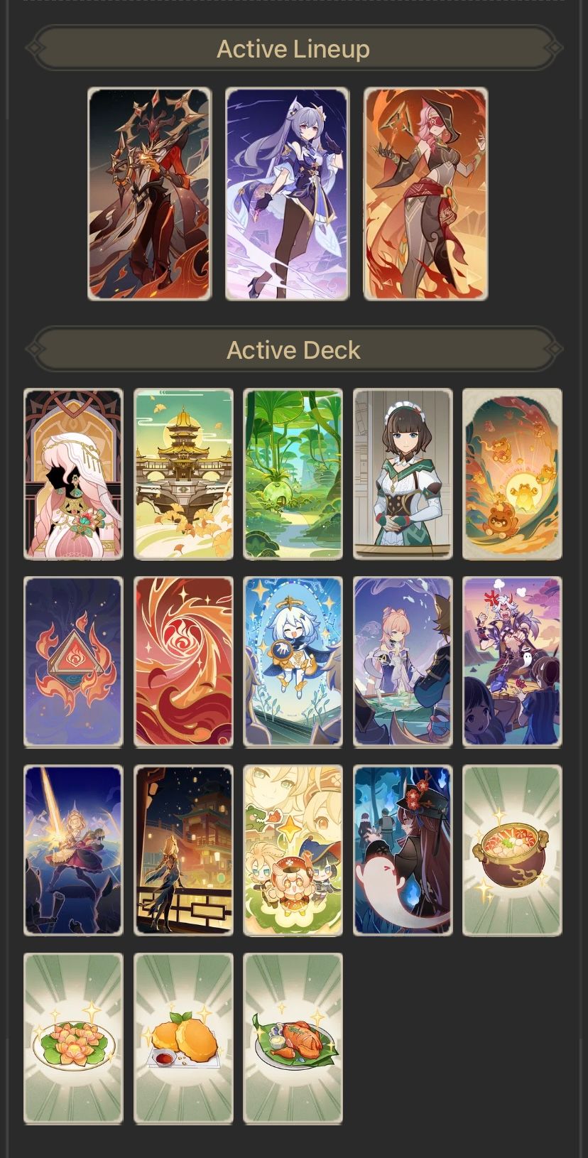 Overload TCG Deck! Genshin Impact | HoYoLAB