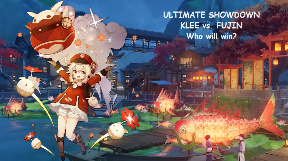 Ultimate Showdown ~ Klee vs. Fujin, the Adeptus Carp Genshin Impact ...