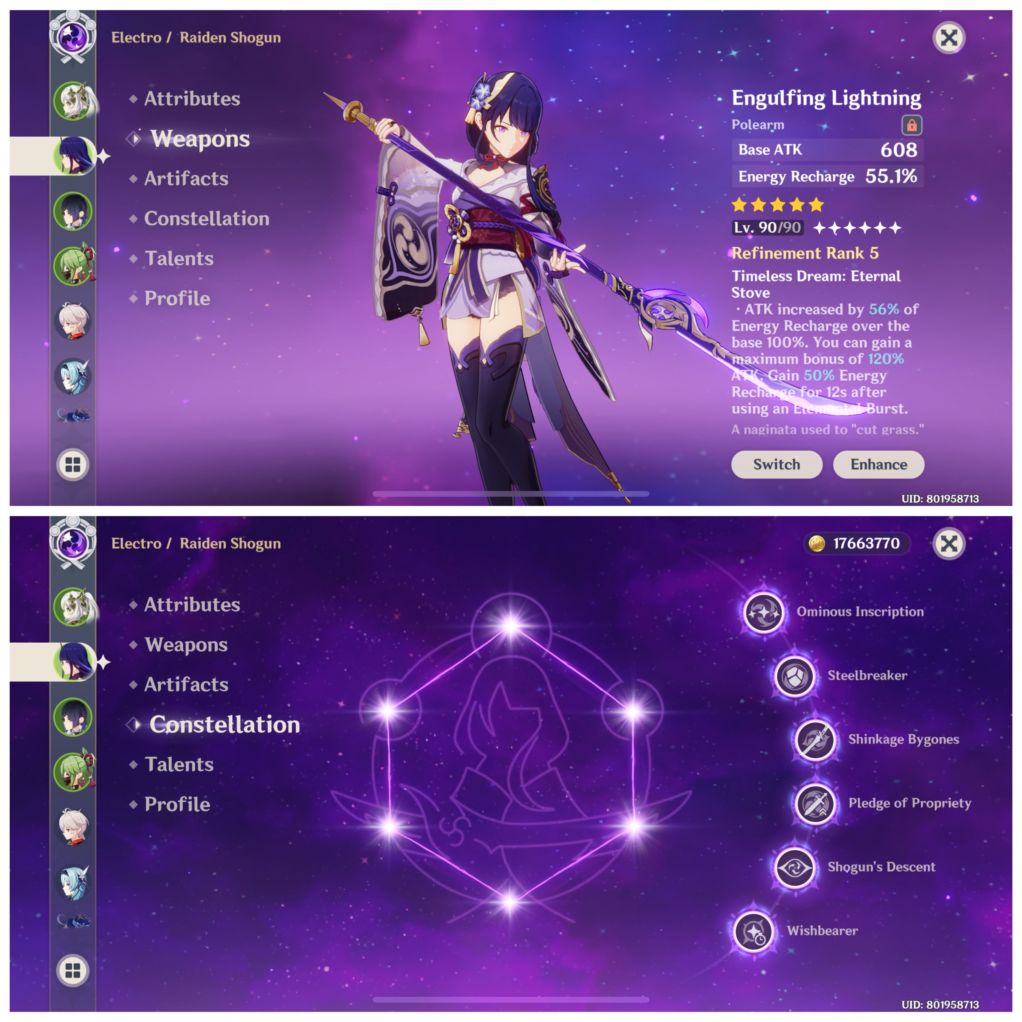 Finally Raiden Shogun gua berubah jadi Raiden Ei 🥳🥳🥳 Genshin Impact ...