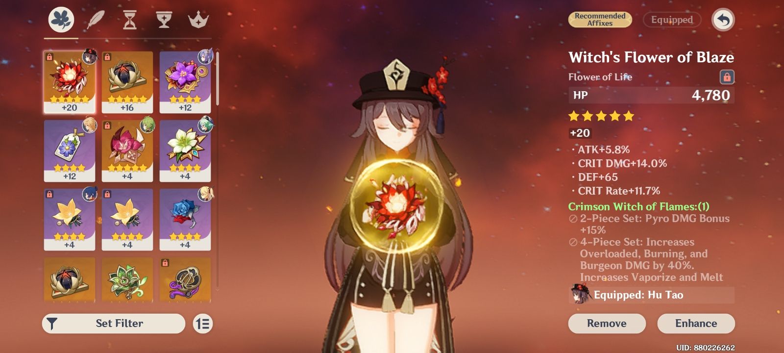 36.14 Crit value Flower Genshin Impact | HoYoLAB