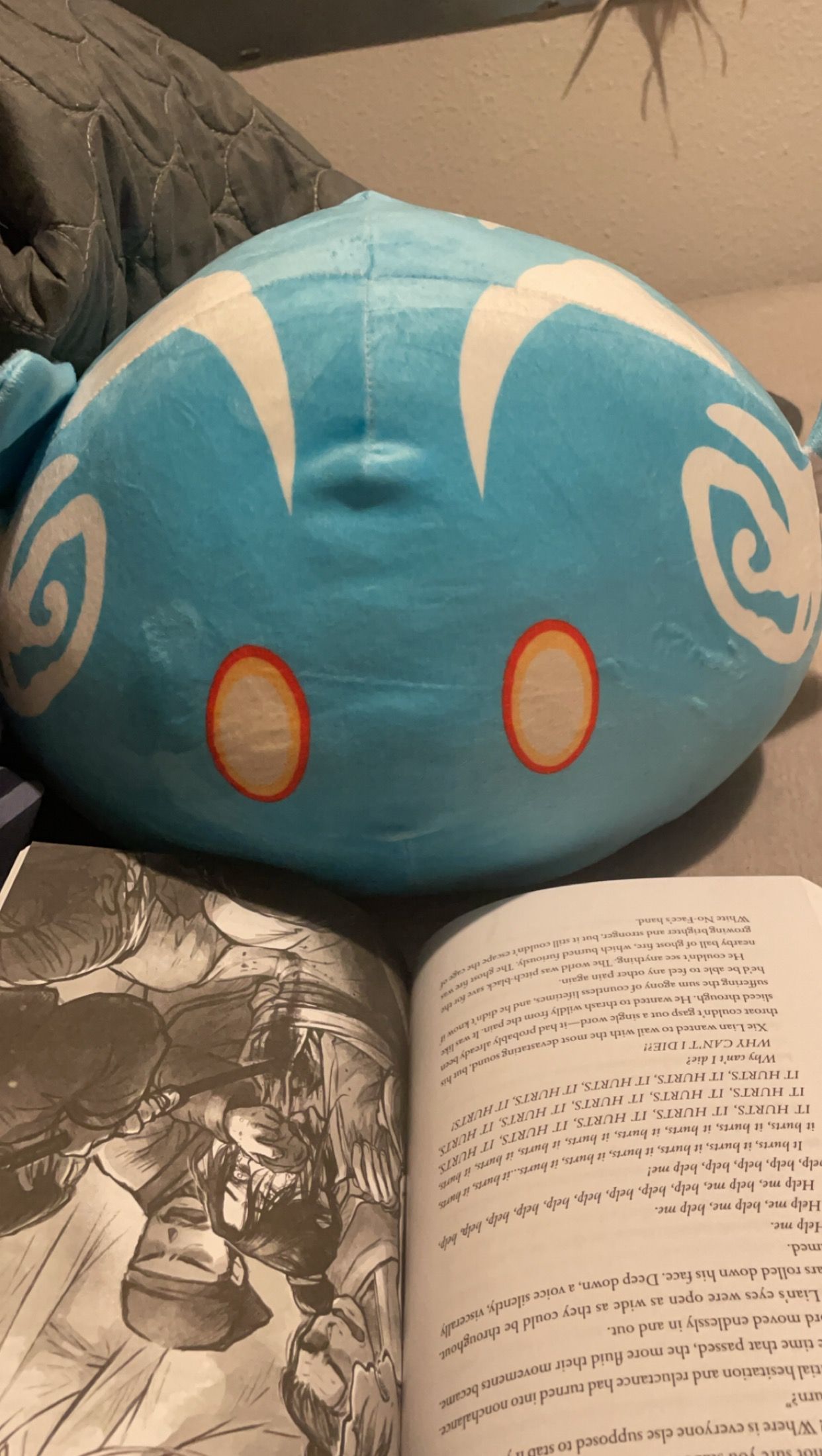 This is a daily reminder to be sweet to your slime after murdering its ...