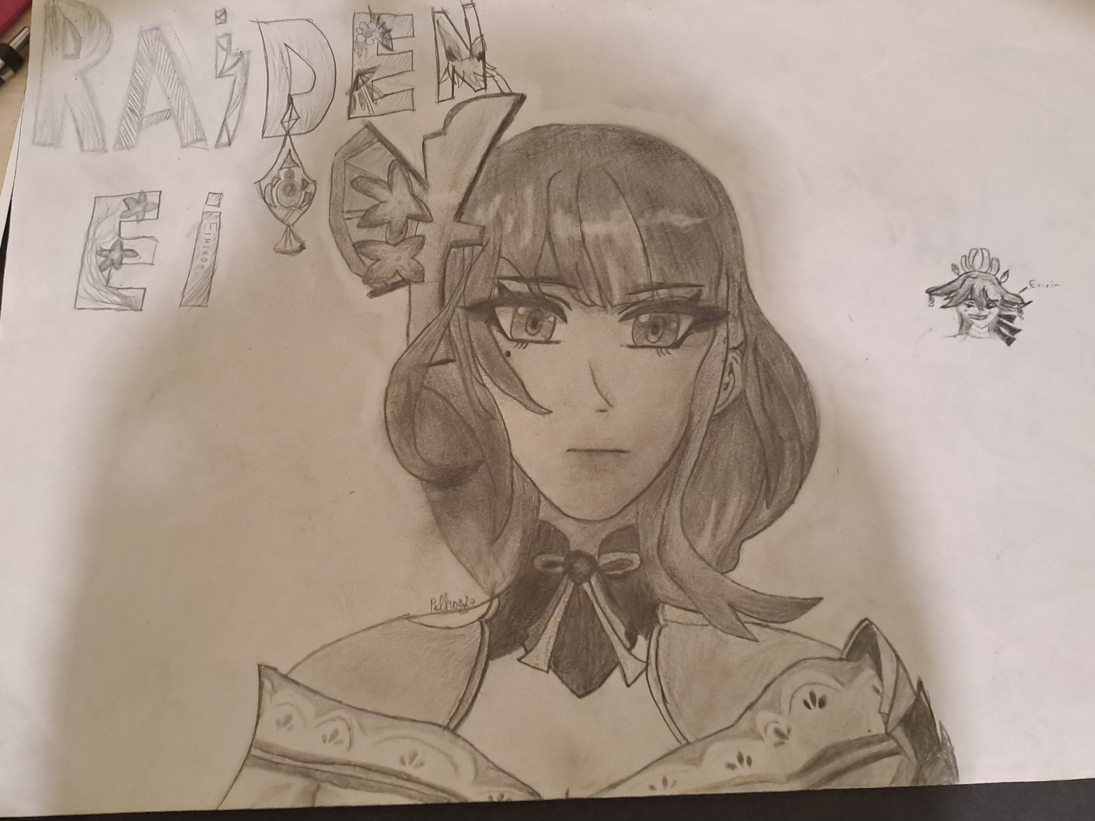 Raiden Shogun (Ei) Fanart Genshin Impact | HoYoLAB