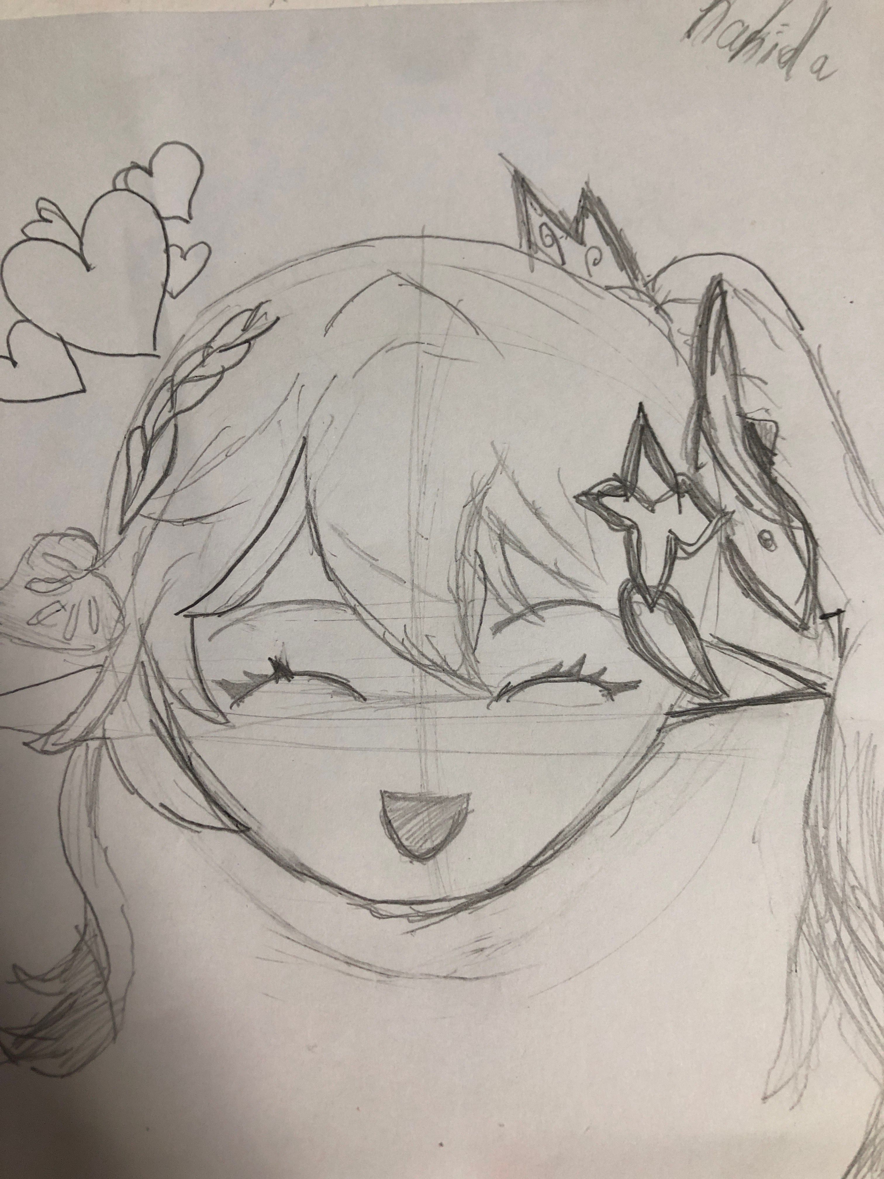 Nahida drawing Genshin Impact | HoYoLAB