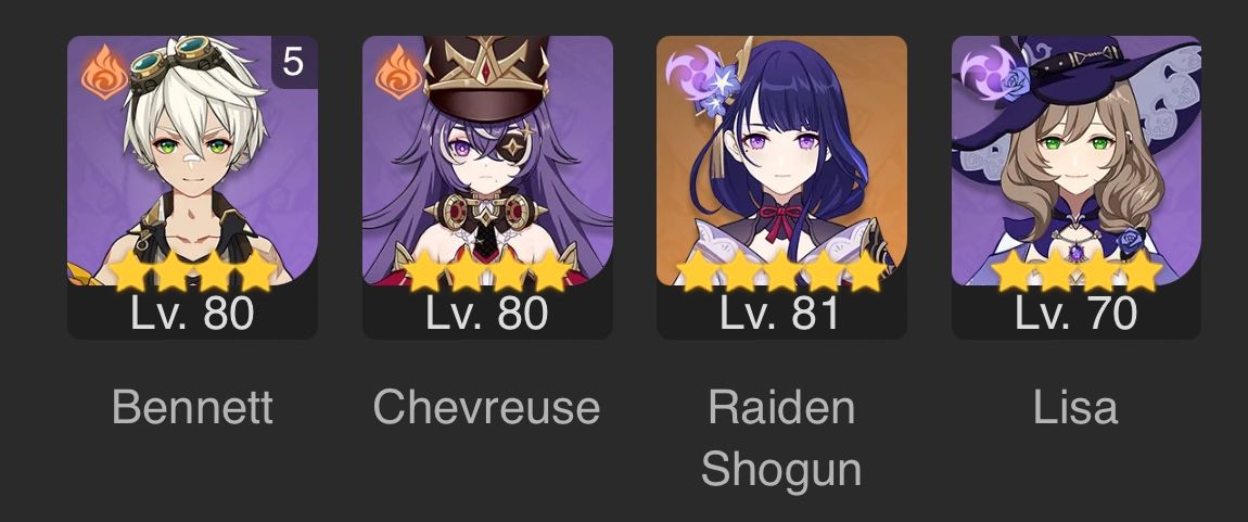 C0 Raiden & Chevreuse Team Slaps the PMA Genshin Impact | HoYoLAB