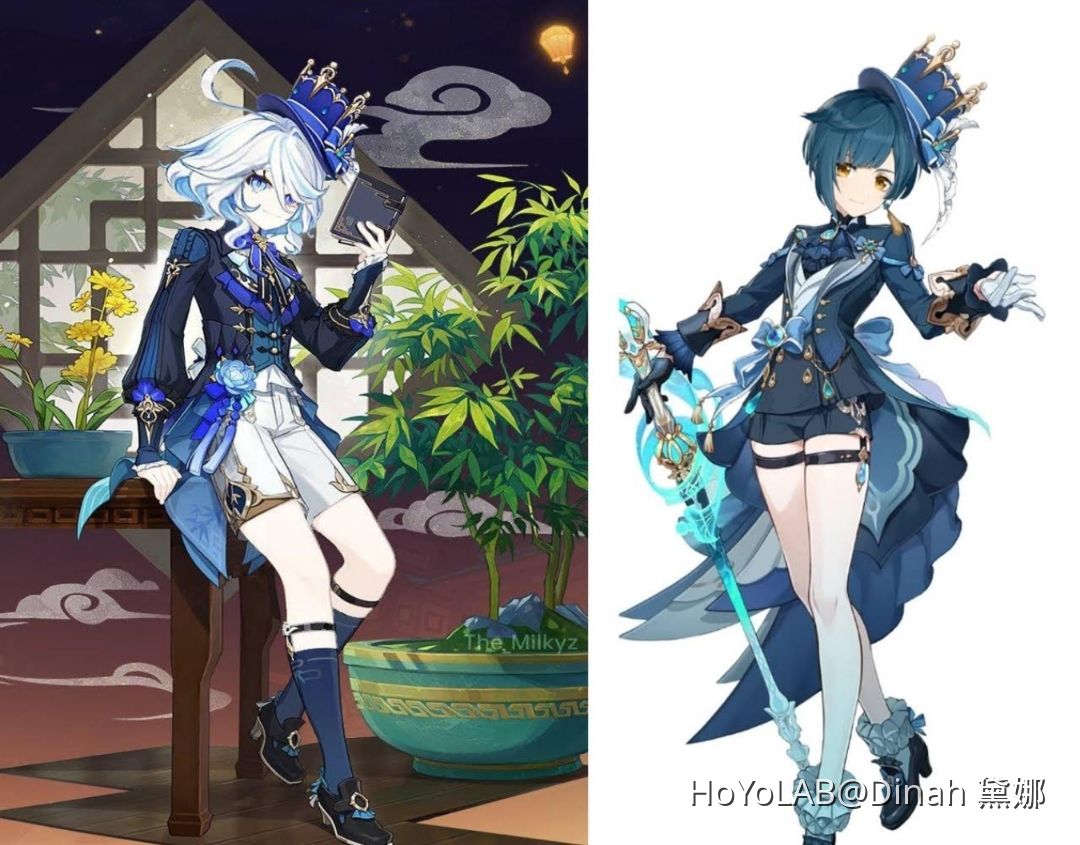 Xingrina and Fu-qiu...... (??) Genshin Impact | HoYoLAB