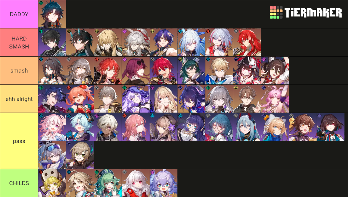 Smash or Pass (HSR) Honkai: Star Rail | HoYoLAB