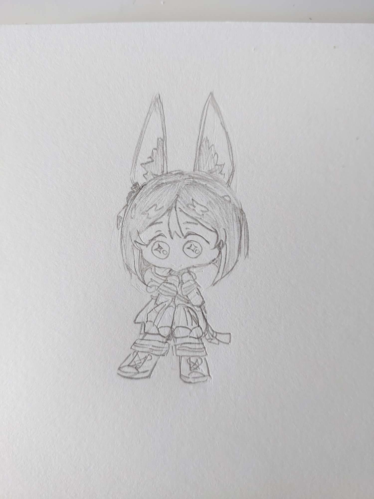 my first tighnari drawing 👁👄👁 Genshin Impact | HoYoLAB