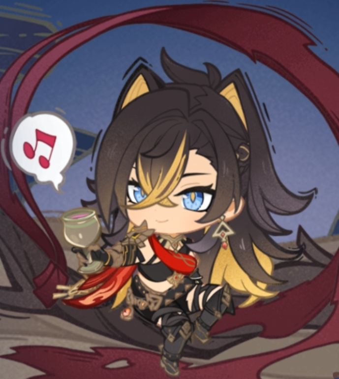 chibi dehya Genshin Impact | HoYoLAB