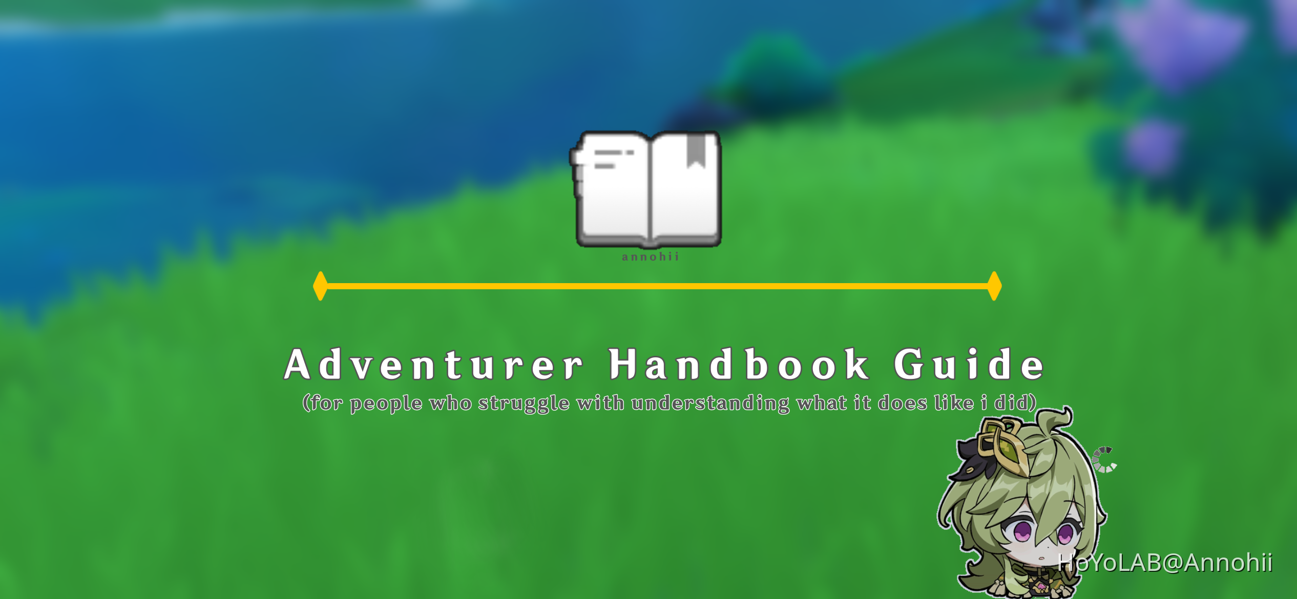 Adventurer Handbook Guide! Genshin Impact | HoYoLAB
