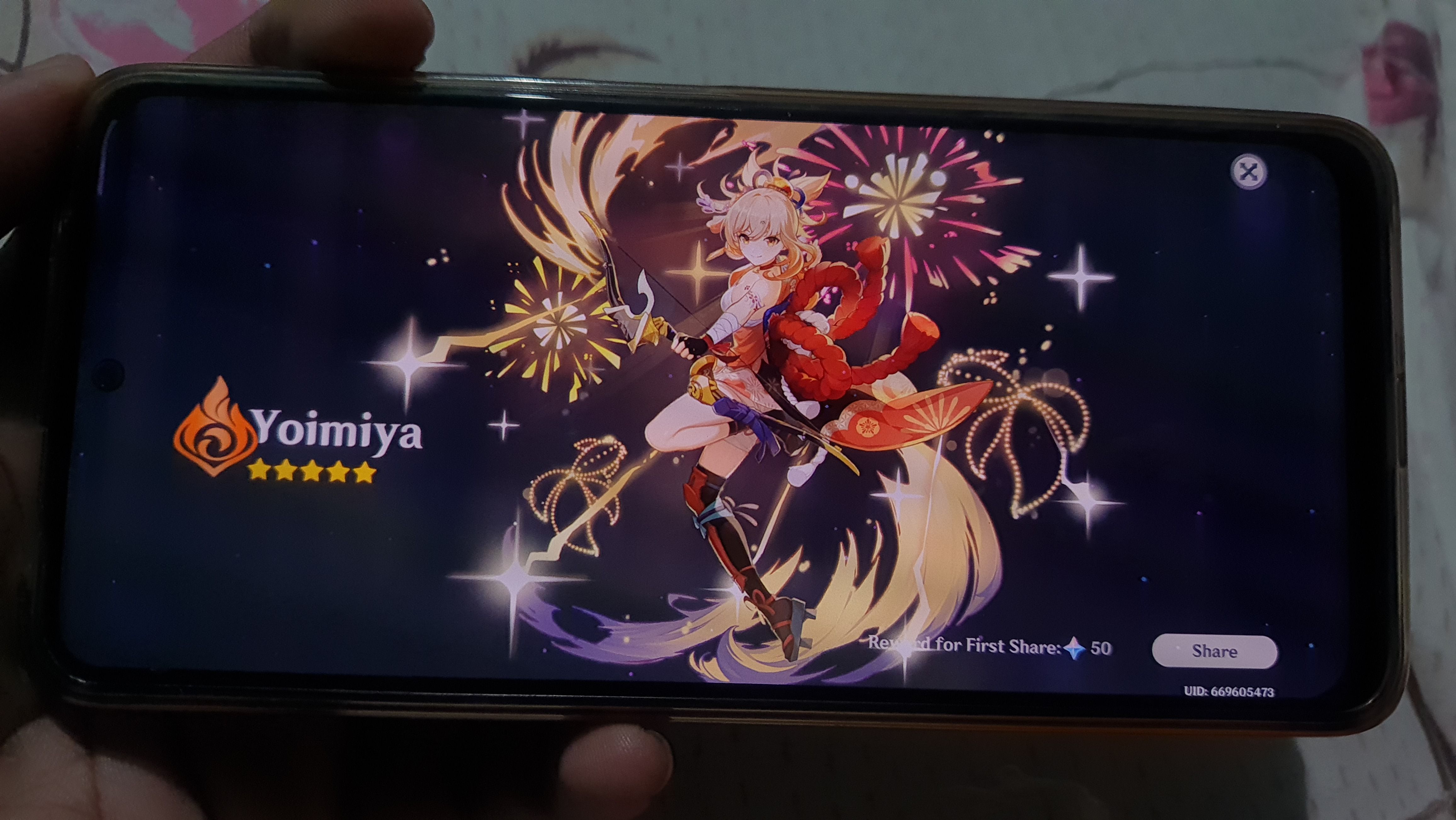 Nooo wayyyy....i got her ...in my new account 🤯🤯win first 50 50...let's goooo Genshin Impact ...