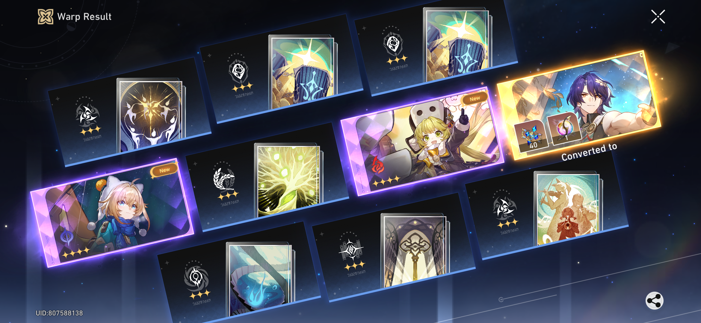 My luckiest pull Honkai: Star Rail | HoYoLAB