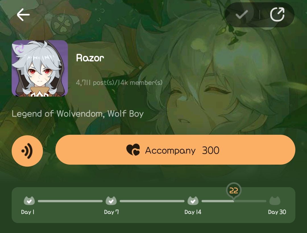 300 days with Razor Genshin Impact | HoYoLAB