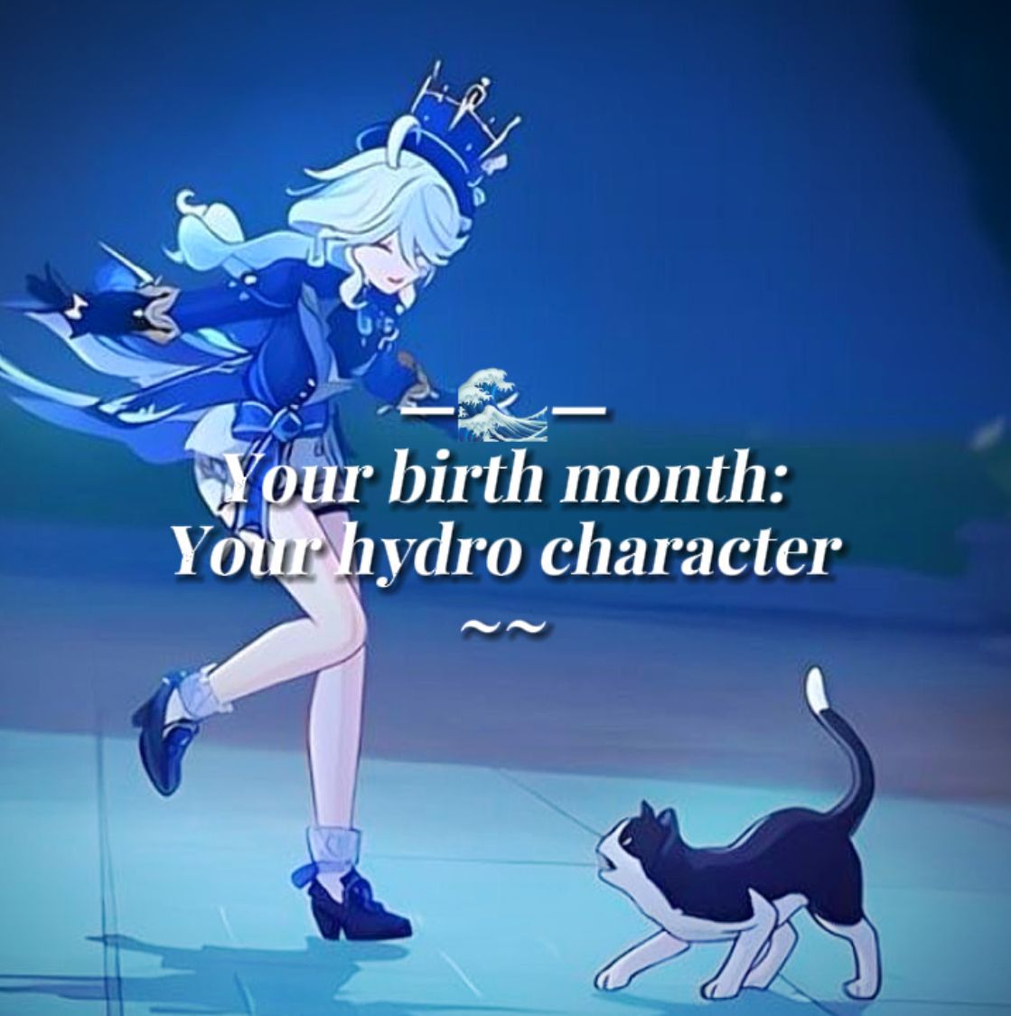 hydro character ️ Genshin Impact | HoYoLAB