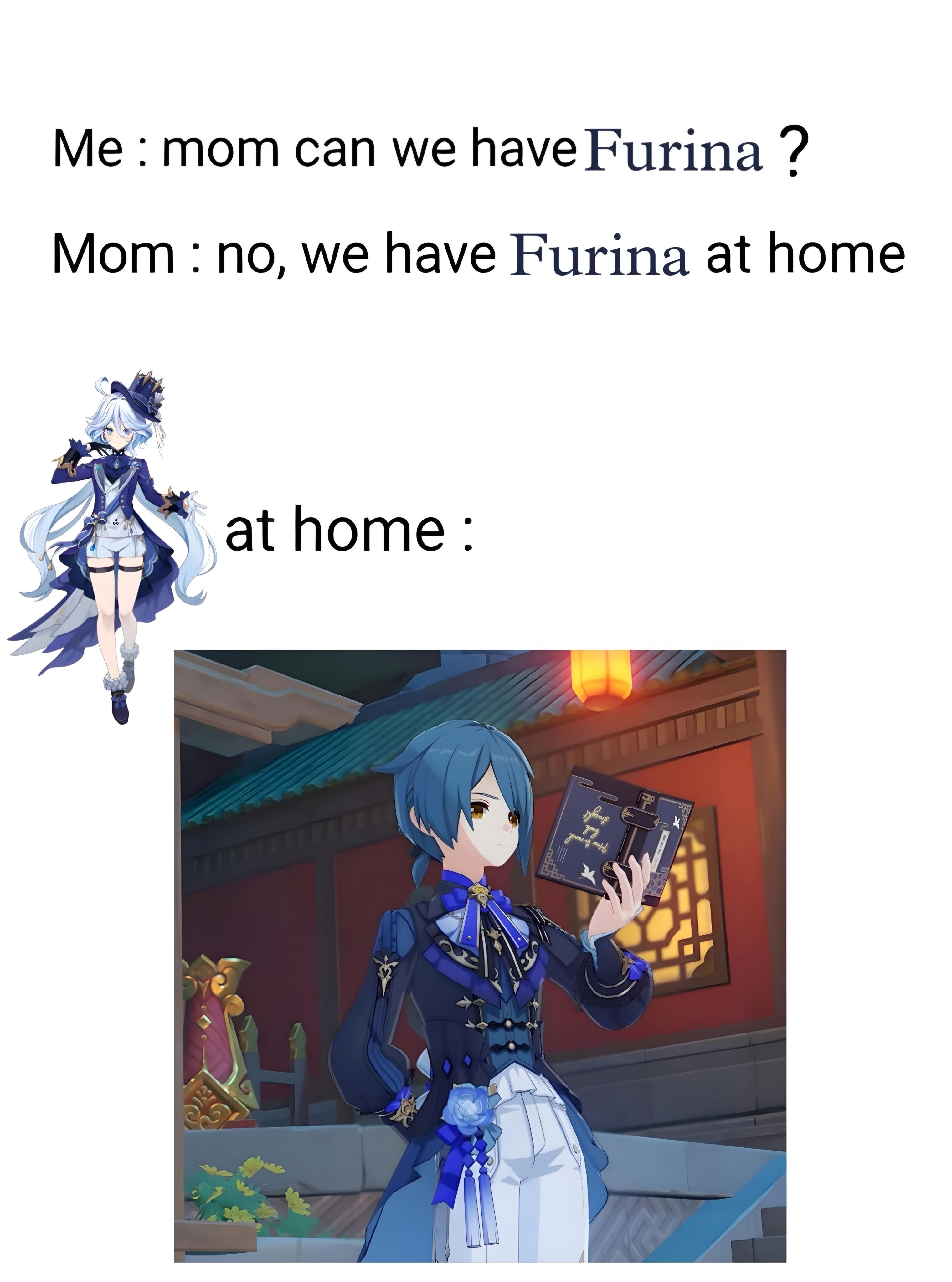 Furina At Home Genshin Impact | HoYoLAB