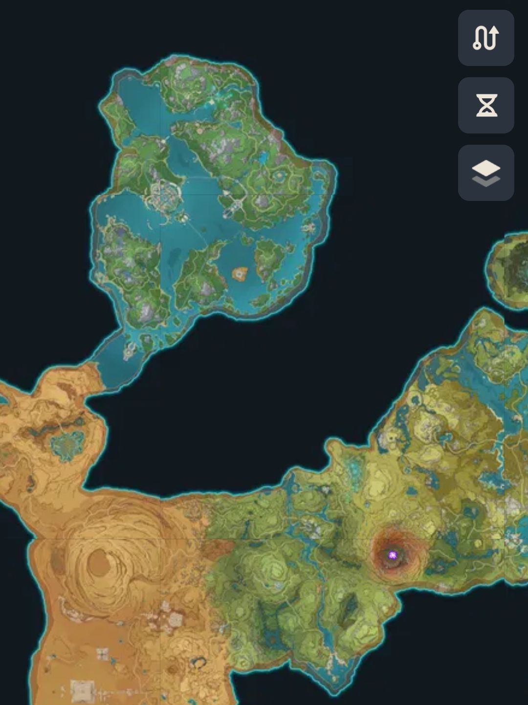 They finally decided to fill the gaps in the map..(only a bit) Genshin ...