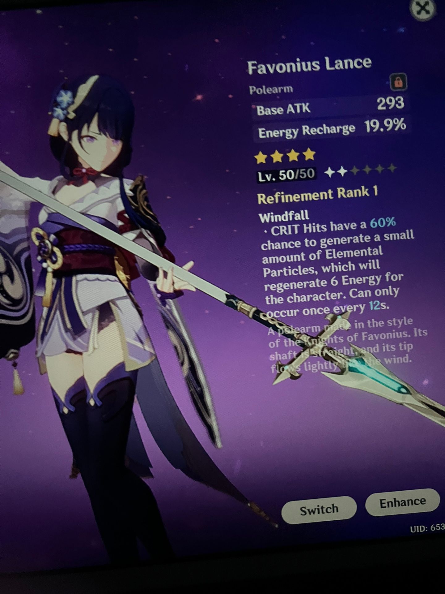 yall this good for my level 60 raiden Genshin Impact | HoYoLAB