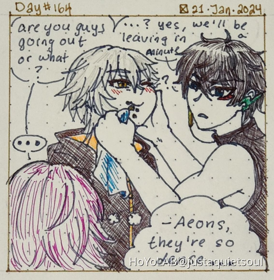 Sketch a Day #164 Honkai: Star Rail | HoYoLAB