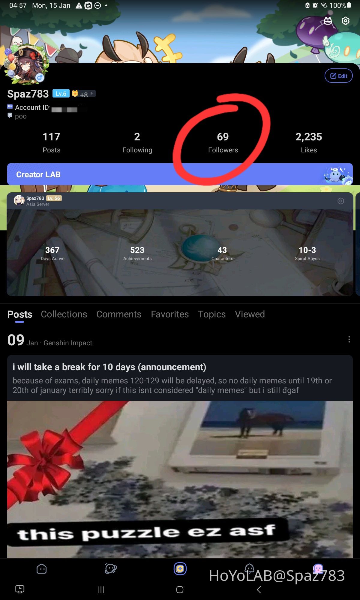 why, isnt that a bit concerning? 💀💀💀 6 | HoYoLAB