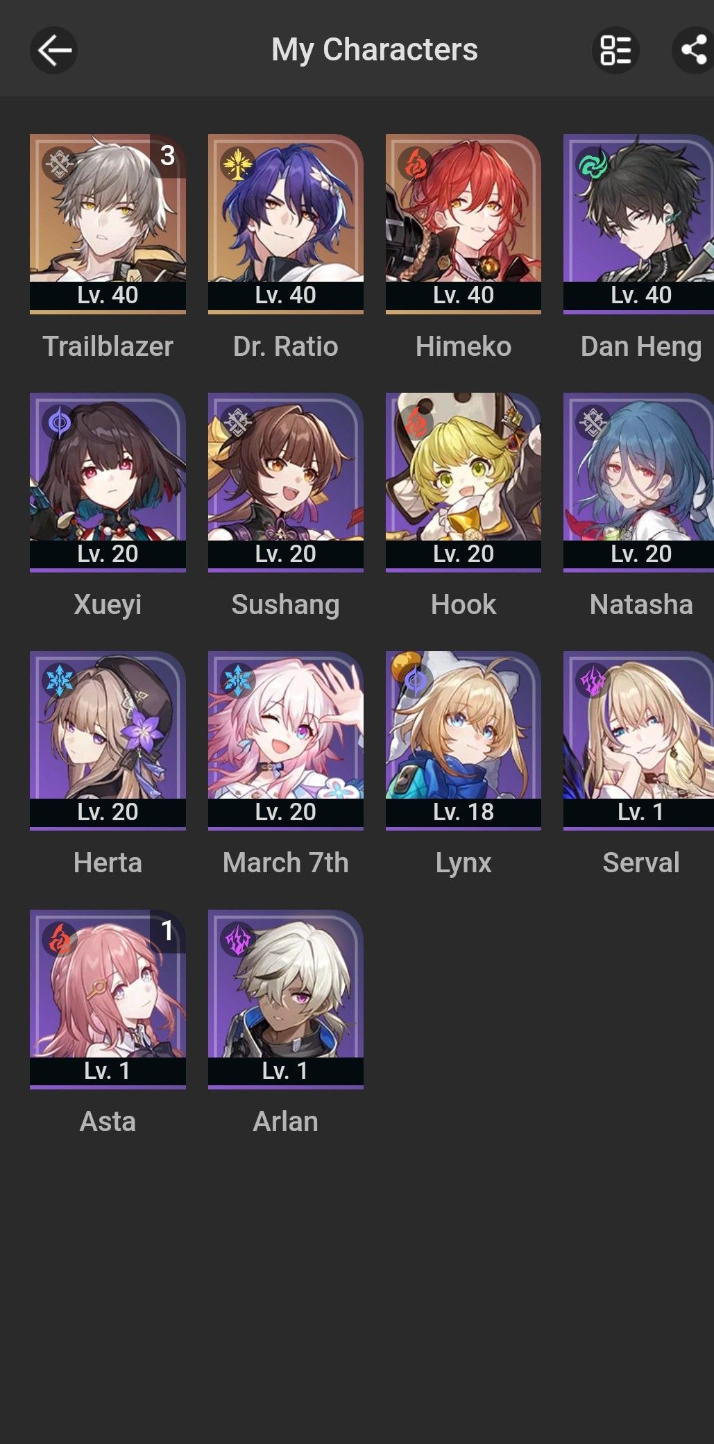 Any Suggestions? New HSR player Honkai: Star Rail | HoYoLAB