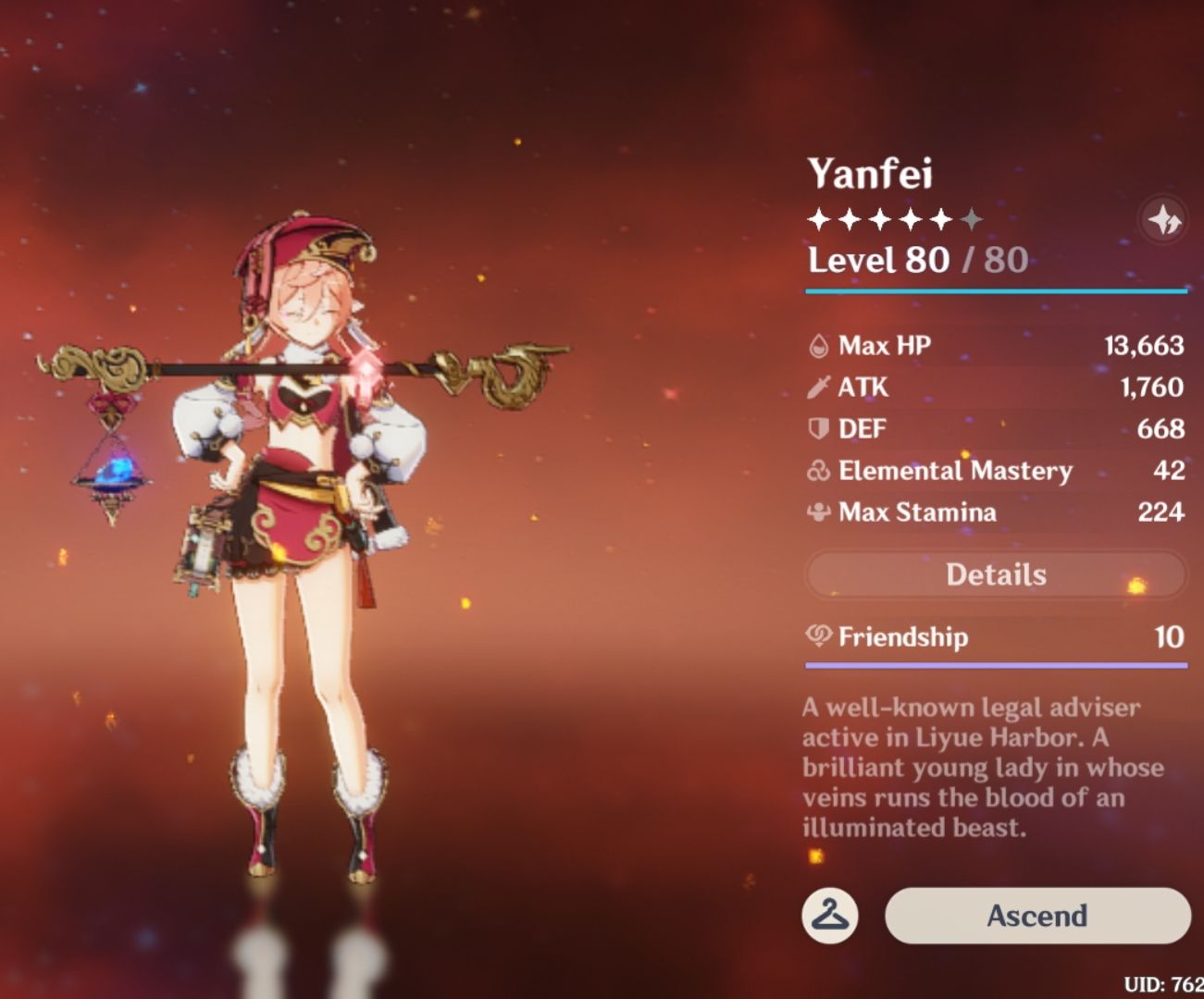 Is this ok for Yanfei? Genshin Impact | HoYoLAB