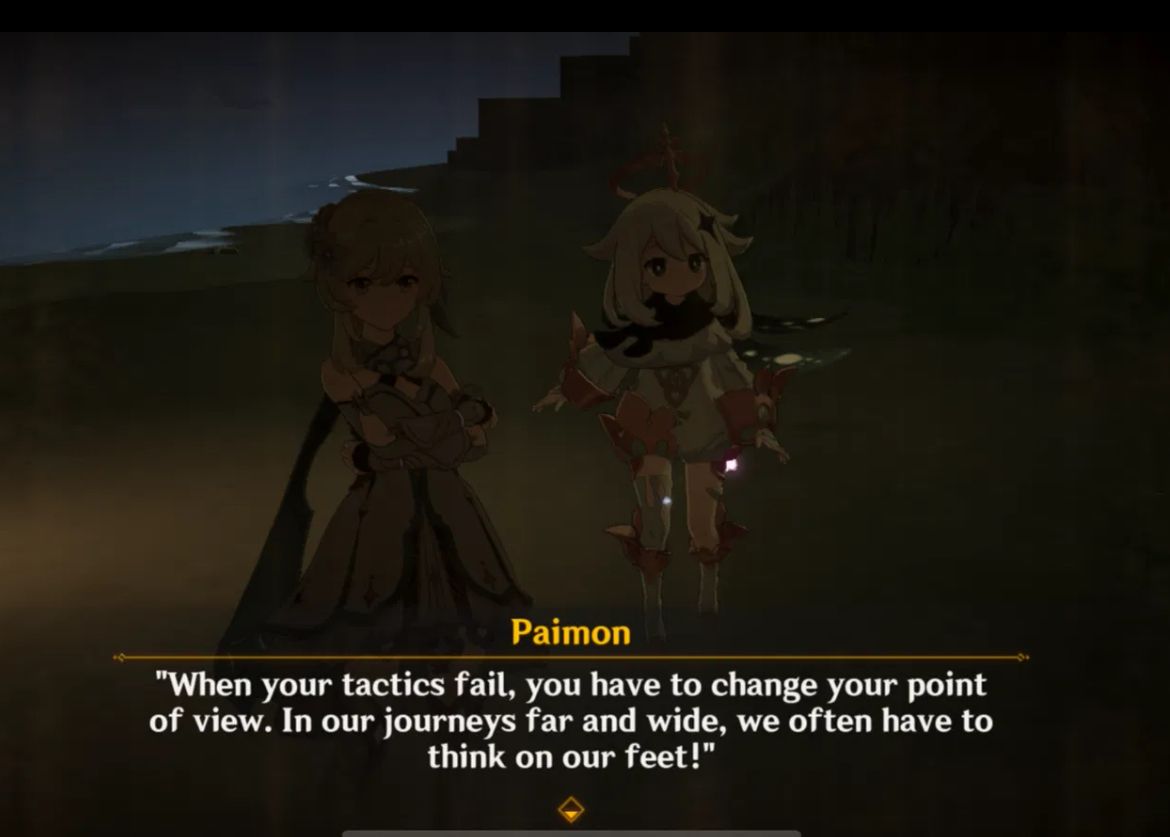 Ah yes the wisdom of paimon.. Genshin Impact | HoYoLAB