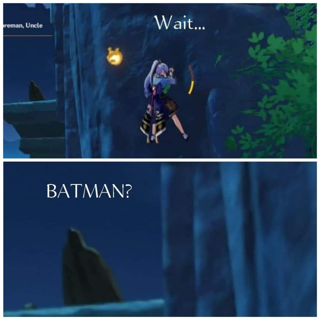 Batman...? Genshin Impact | HoYoLAB
