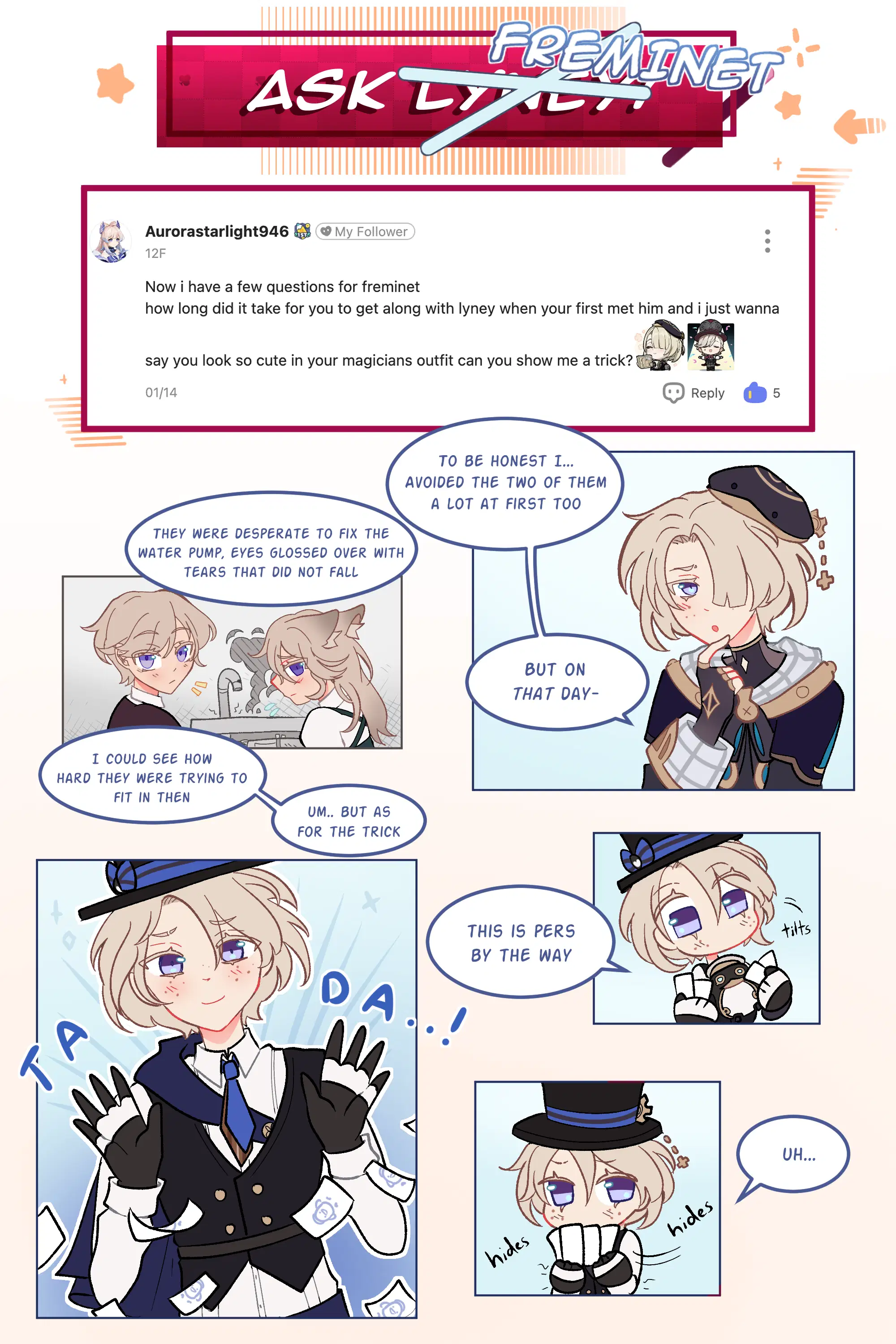 🪄 Ask Lyney 🪄 || #11 Genshin Impact | HoYoLAB